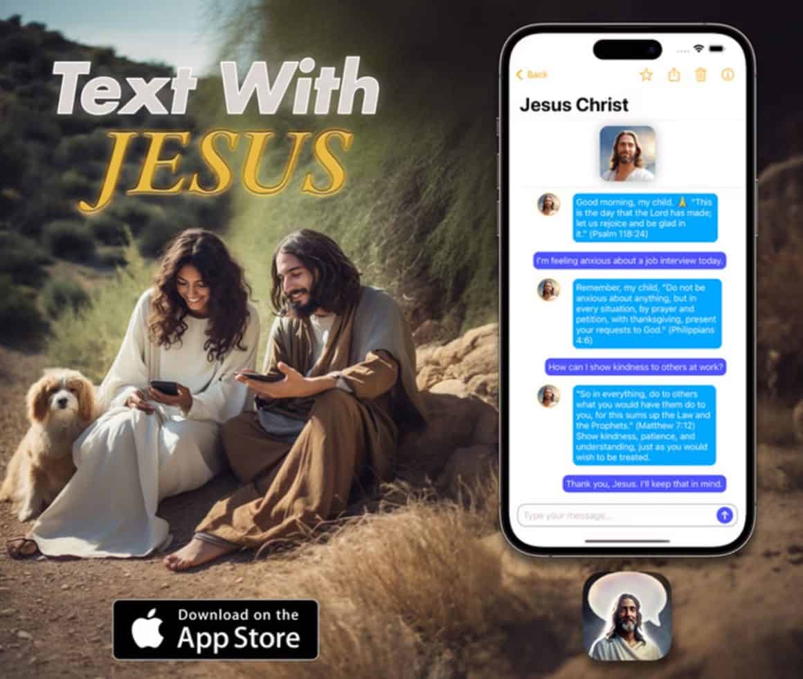 Chat with Jesus: Une application qui fait parler Jésus et ses apôtres